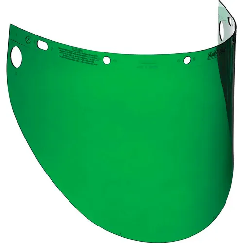Honeywell® Faceshield Visor, IR/UV Shade 3, Green, Pack of 50