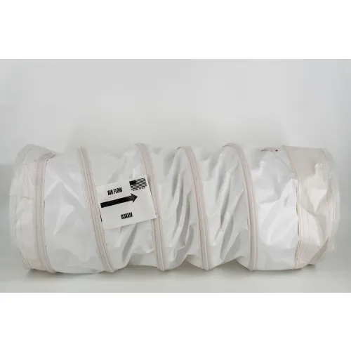 ABC® Industries EnviroDuct® 1399 Duct, 20" Dia. x 25'L x 7" Pitch, White