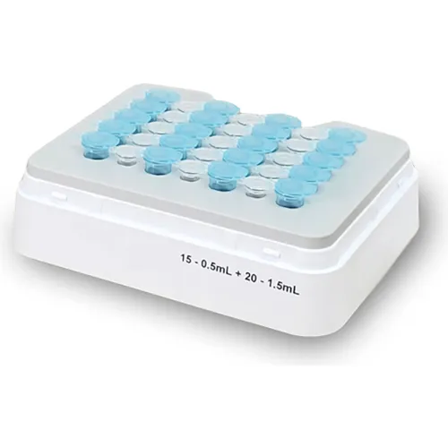 Benchmark Scientific Combination Block, 15x0.5ml & 20 × 1.5ml Tube Capacity