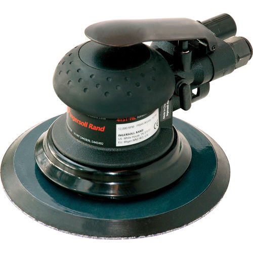 Ingersoll Rand® 6" Random Orbital Air Sander w/ Hook & Loop Pad, 3/16 ...