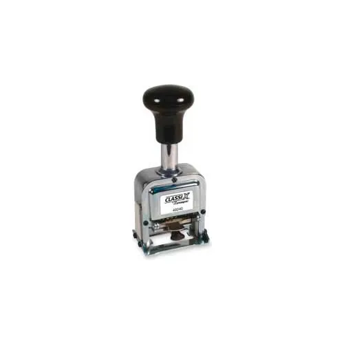 Xstamper® Classix Self-Inking Automatic Number Stamp, 6-Band, Type Size ...