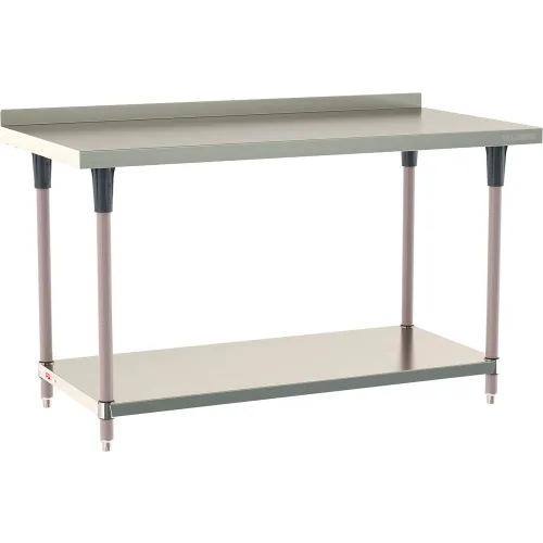Metro® TableWorx 304 Stainless Steel Stationary Table, 60 x 30 ...