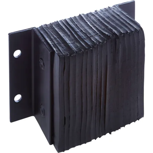 Ideal Warehouse® Econo Laminated Dock Bumper, Rectangular, 14"W x 10"H ...