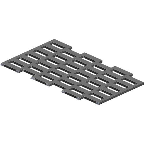 Ideal Warehouse Innovations, Inc.® Recycled Rubber Track-Out Mat, 144 ...