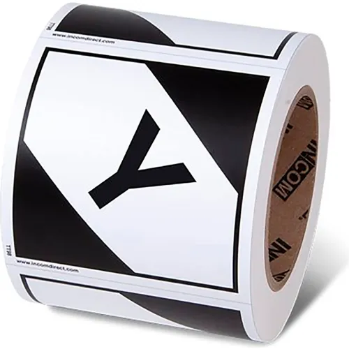 INCOM® TDG Labels, Limited Qty-Dangerous Goods "Y", Paper, 4"L x 4"W ...
