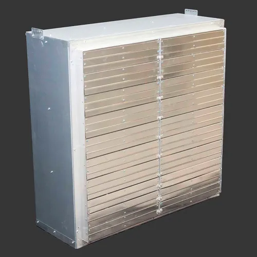 Hessaire 48" Belt Drive Box Fan 48X750S-N, 1HP, 1PH, 19210 CFM, With ...