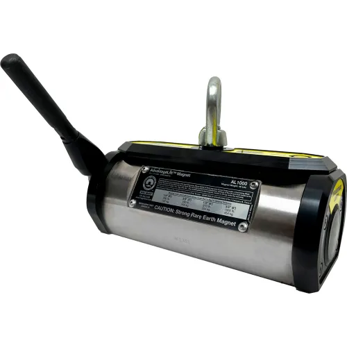 Mag-Mate® Advantage Lift™ Lifting Magnet w/ Locking On & Off Handle ...