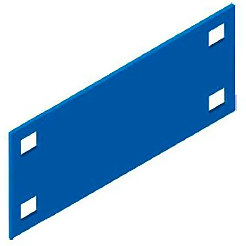 Interlake Mecalux Bulk Storage Rack Row Spacer, Hardware Not Included, 4"L