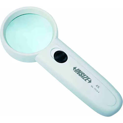Insize Magnifier w/ Illumination & 4X Magnification