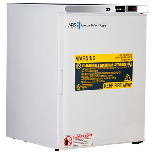 ABS Premier Undercounter Freestanding Flammable Storage Refrigerator, 5 ...