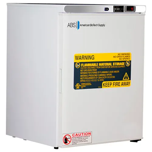 ABS Premier Undercounter Freestanding Flammable Storage Refrigerator, 5 ...