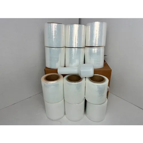 Global Industrial Banding Mini Stretch Wrap, Cast, 100 Gauge, 5"W x 650 ...
