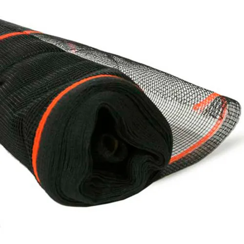 BOEN SN-20016 Fire Resistant Safety Netting, 8.6 Ft. x 150 Ft., Black ...
