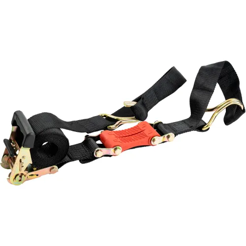 ShockStrap® Tie Downs Ratchet Strap, 6000 lb. Capacity, 18'L x 2"W ...