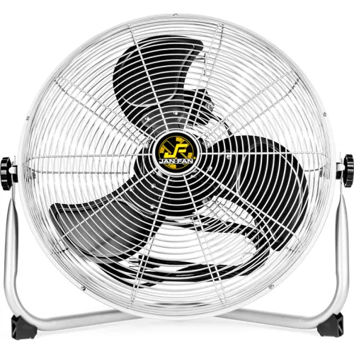 Jan Fan® 18" Industrial Workstation Fan, 3 Speed, Silver