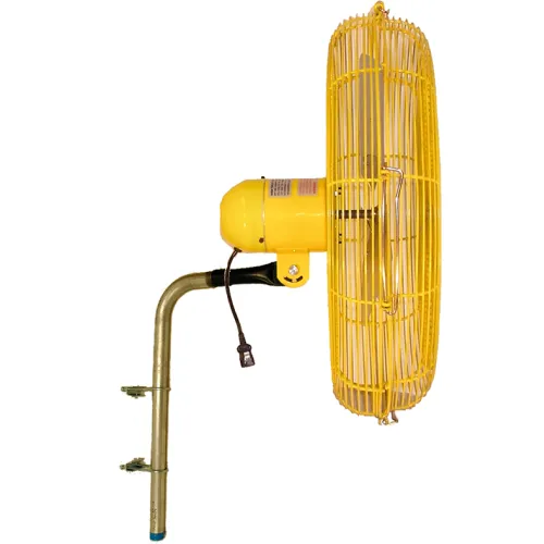 Jan Fan® 30" C-Channel Mount Fan w/ Drop Cord Switch, 2 Speed, Yellow