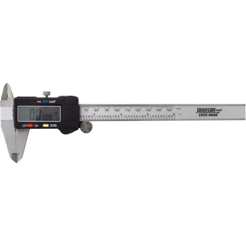 Johnson Level 1889-0600 0-6''/150MM Fractional Stainless Steel Digital ...