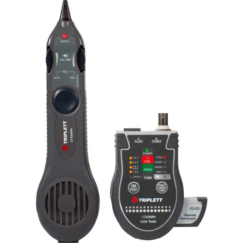 Triplett RJ45 & COAX Tester & Inductive Probe