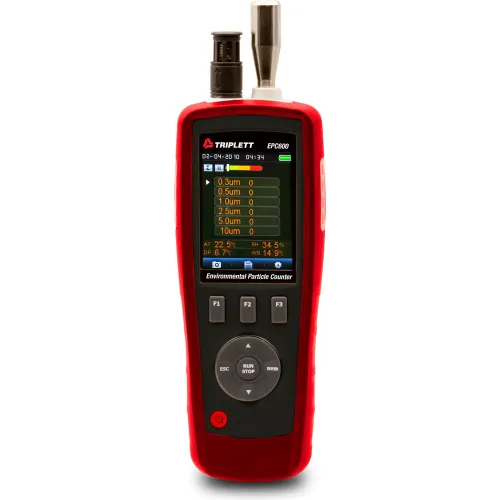 Triplett Environmental Particle Counter, Up to 0.3µm, Built-in Camera