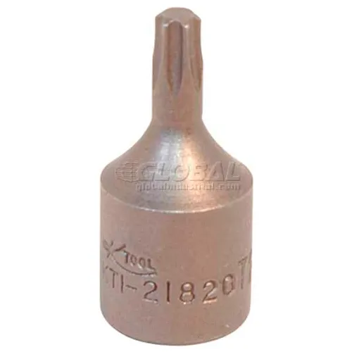 Chrome Socket, 1/4" Drive, T30 Internal Torx