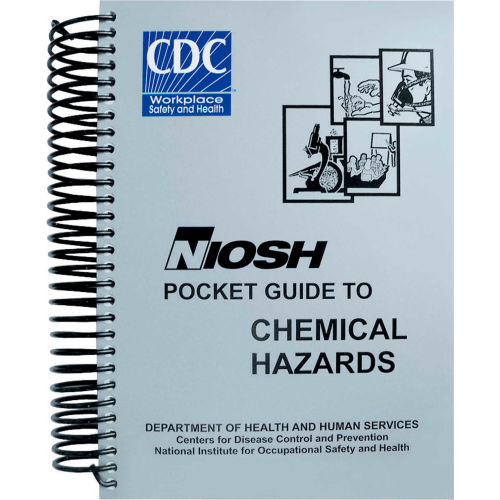 LabelMaster® NIOSH0003 NIOSH Pocket Guide to Chemical Hazards, Spiral Bound