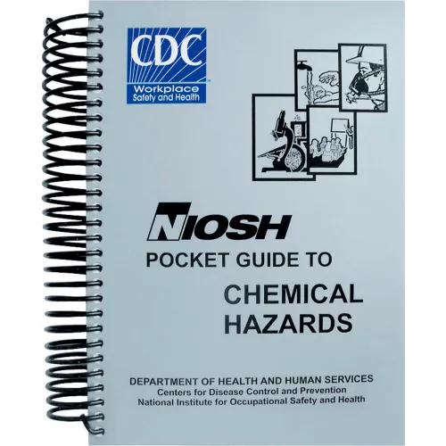LabelMaster®NIOSH0003 NIOSH Pocket Guide to Chemical Hazards, Spiral Bound