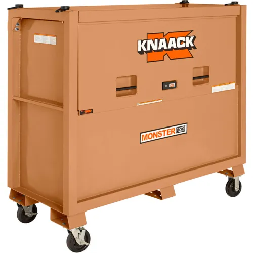 Knaack 1000 Monster Box™ Piano Box, 48 Cu. Ft., Steel, Tan