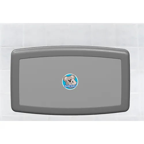 Koala Kare® Baby Changing Station, Polyethylene, Gray