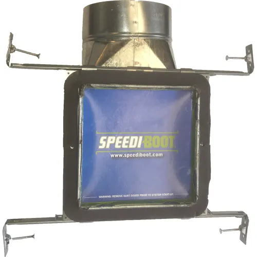 Speedi-Boot 90 Degree Register Vent Boot w/ Adj. Hangers 6" X 6" X 6"