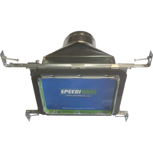 Speedi-Boot Straight Register Vent Boot w/ Adj. Hangers 6" X 8" X 6"