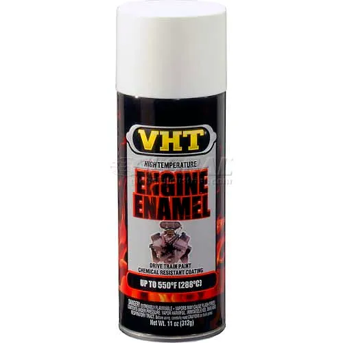 Vht High Temperature Engine Enamel Gloss White 11 Oz. Aerosol - SP129 ...