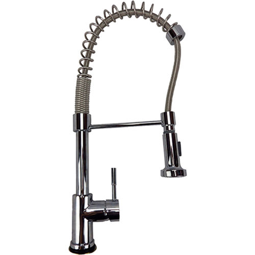 Dominion Faucets Single Lever Kitchen Faucet w/ Pull Down Spray ...