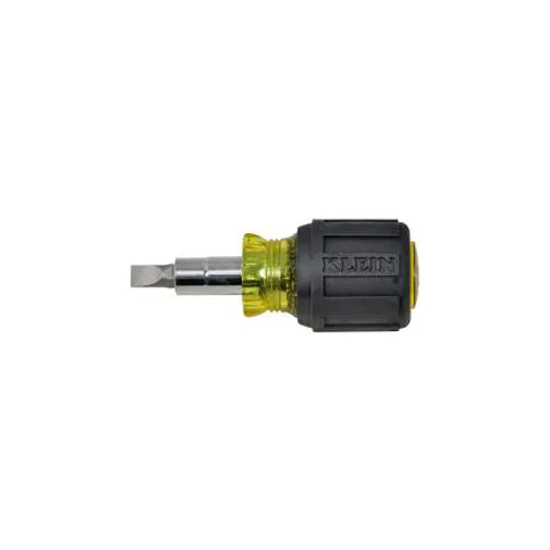 Klein Tools® 32561 6-in-1 Stubby Multi-Bit Screwdriver/Nutdriver
