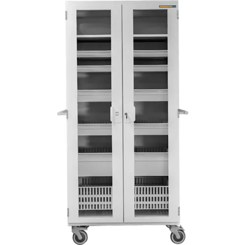 Everhutch® Procedure Core Bench w/ 2 Bay & Centre Divider, 36"L x 27"W ...