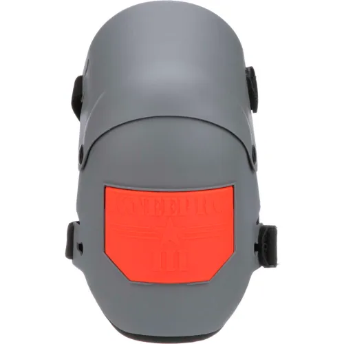 Sellstrom Knee Pro Ultra Flex III Knee Pad, Gray Shell, Orange Strip ...