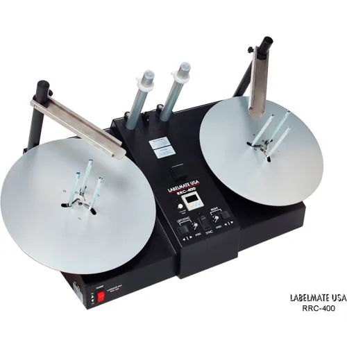 Labelmate USA Large-Form Reel-To-Reel Counter with 2 Adjustable Core ...