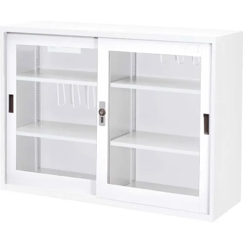 Shuter Clear View Cabinet with Digital Lock 34-5/8"W x 15-3/4"D x 34-5/ ...