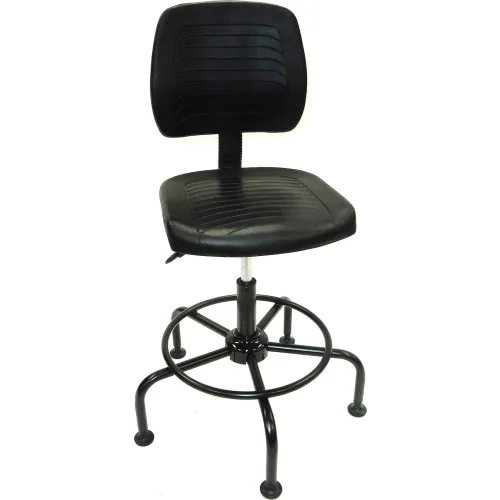 ShopSol™ Workbench Chair, Polyurethane, Black