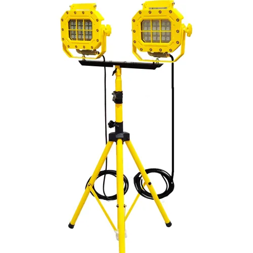 Lind Equipment 2 x 40W LED Portable Hazardous Location Floodlights on ...