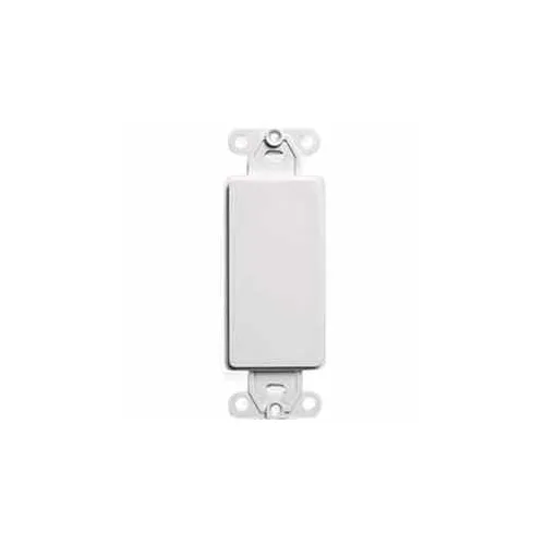 Leviton 80414-2W QuickPort Decora Multimedia Blank Insert - Pkg Qty 5