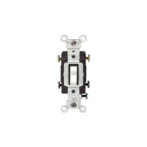 Leviton Cs220-2w 20a, 120/277v, Double-Pole, Grounding, White