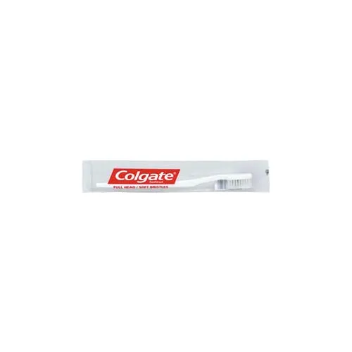 Colgate® Cello Wrapped Toothbrush, White 144/Case - CPC61034595
