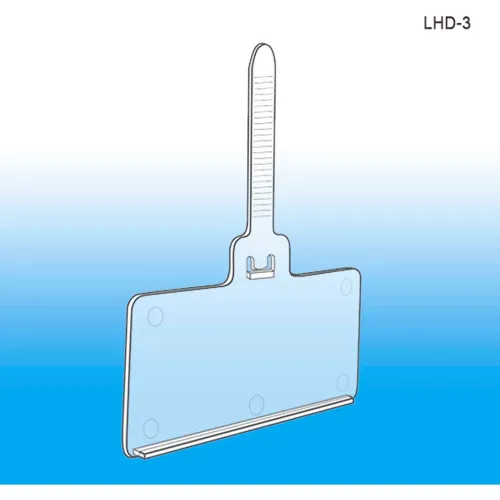 Econo Tag Upc Locking Strap Label Holder, 1-1/4" X 3" - Pkg Qty 100