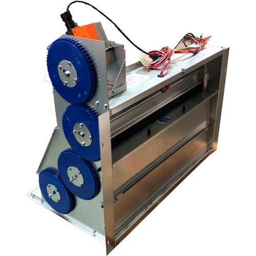 Cambridgeport Air Systems Ultra Low Leak Economizer, 28-1/4" L x 16-7/8 ...