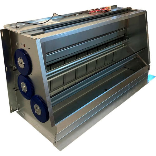 Cambridgeport Air Systems Ultra Low Leak Economizer, 46-1/4" L x 17-7/8 ...