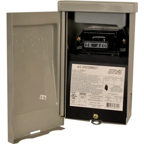 MARS Single Phase Disconnect W/ Internal Surge, Non-Fused, 60 Amp