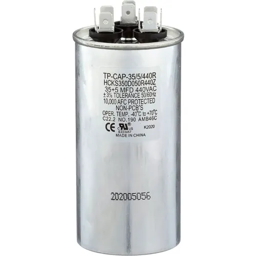 Tradepro® Run Capacitor, 35 + 5 MFD, 440V, Round