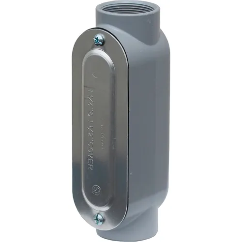 L.H. Dottie® C Style Threaded Conduit Body w/ Cover & Gasket, 3/4" , 10 ...