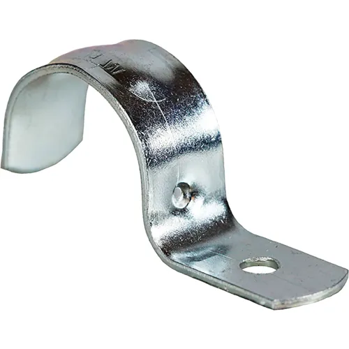 L.H.Dottie® One Hole Pipe Strap, Carbon Steel, 11 Gauge, 1-1/2", 50 Pack