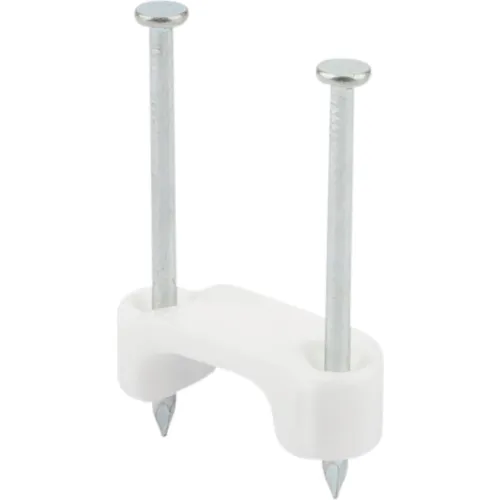 L.H.Dottie® 2 Conductor Plastic Insulated Cable Staple, 1/2", White ...